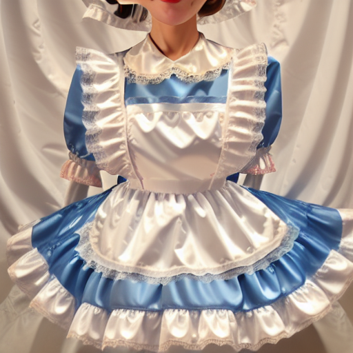 Satin Alice Pinafore Dress — Model Hub — Yodayo